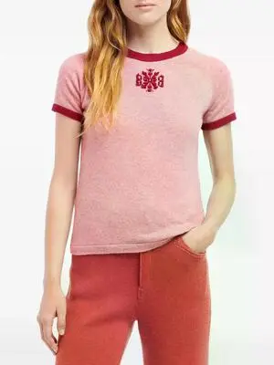 BARRIE Cashmere T-shirt - Pink