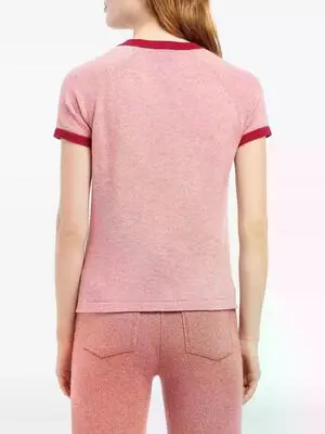 BARRIE Cashmere T-shirt - Pink