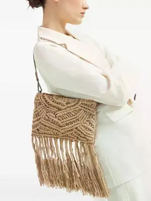 Brunello Cucinelli Fringe-detail Shoulder Bag