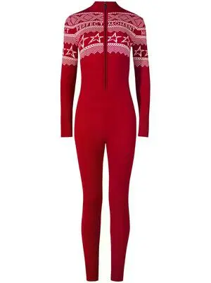 Perfect Moment Holiday Jumpsuit - Red