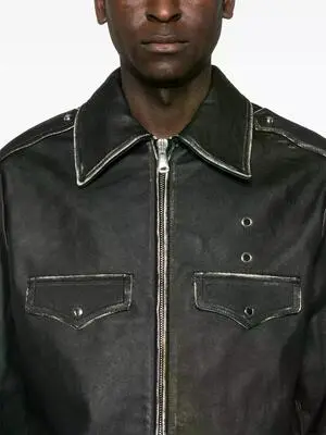 Coperni Leather Body Jacket
