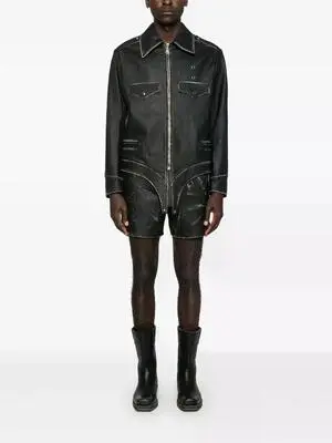 Coperni Leather Boxer Shorts