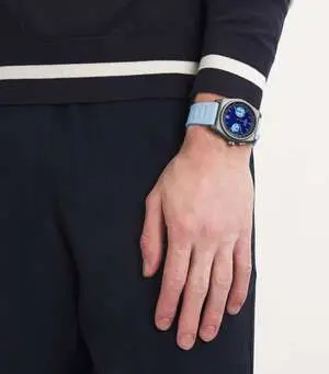 BAMFORD LONDON Titanium Chronograph Watch - Blue