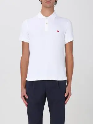 Peuterey Technical Fabric Polo With Logo - White