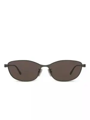 Balenciaga Oval-frame Sunglasses - Grey