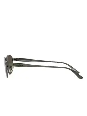 Balenciaga Oval-frame Sunglasses - Grey