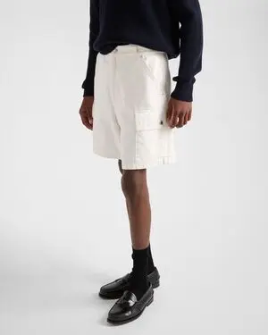 Prada Denim Bermuda Shorts