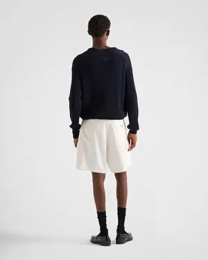 Prada Denim Bermuda Shorts