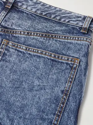 Alaïa Paneled Baggy Jeans