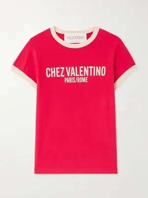 Valentino Garavani Logo T-shirts For Women