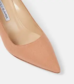 Manolo Blahnik Tora 70 Pumps - Brown