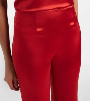 Galvan Atruvia Wide-leg Pants - Red