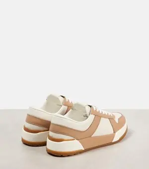Max Mara Chill Leather Lace-up Sneakers