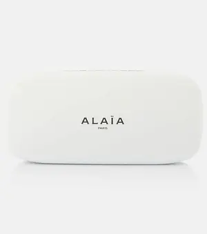 Alaïa Round Frame Sunglasses - Brown