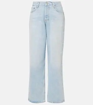 AGOLDE V-waist Baggy Straight Jeans