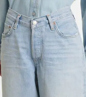 AGOLDE V-waist Baggy Straight Jeans