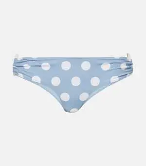 Marysia Coronada Polka-dot Bikini Bottom