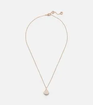 BVLGARI Diva's Dream 18kt Rose Diamond Necklace - Gold