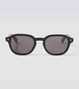 Bottega Veneta Round Frame Sunglasses - Black