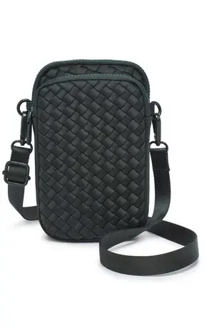 SOL AND SELENE Divide & Conquer Woven Neoprene Bag - Olive