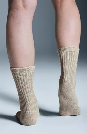 On Organic Cotton French Terry Crew Socks
