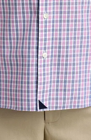 UNTUCKIT FIT BY DXL Big & Tall Dolcetto Sport Shirt - Pink