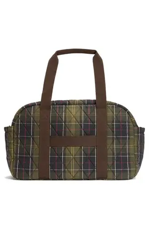 Barbour Wetherham Tartan Quilted Travel Bag - Classic Tartan