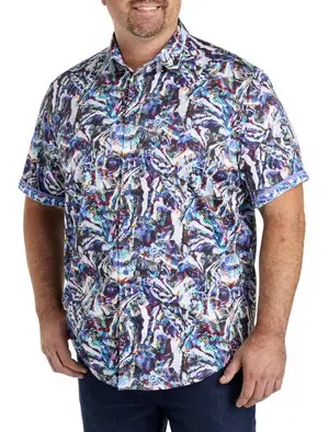 ROBERT GRAHAM BY DXL Big & Tall Boyd Sport Shirt