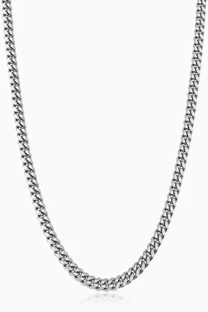 ORADINA In Command Cuban Chain - Silver