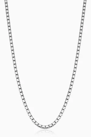 ORADINA The Edge Box Link Chain - Silver