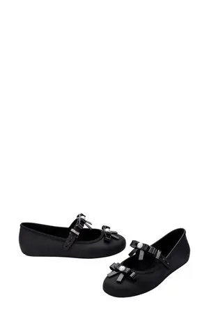 Melissa Soft Ballerina Bow Mary Jane Flat