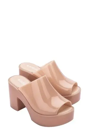 Melissa Block Heel Mules Clogs For Women