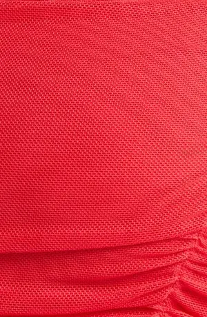 HUTCH Mazina Bikini Top - Solid Red
