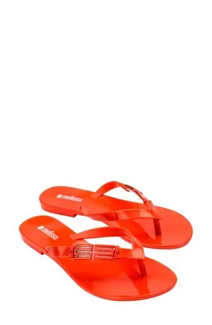 Melissa Melissa Harmonic Flip Flop Red