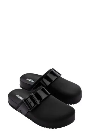 Melissa Cozy Clog - Black