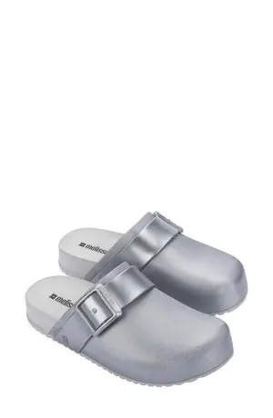 Melissa Cozy Clog - Silver