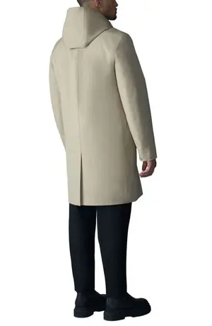 Mackage Mathias 3-in-1 Twill Balmacaan Coat - Light Camel