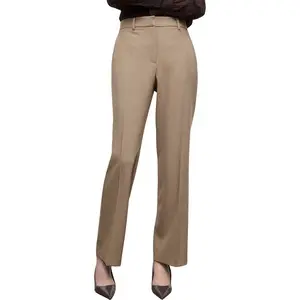 Mango Flat Front Pants For Women