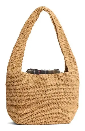 Barbour Lily Crochet Mini Tote - Natural
