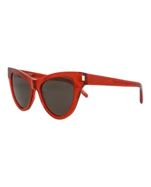 Saint Laurent Cat Eye Sunglasses - Red/black (sl425
