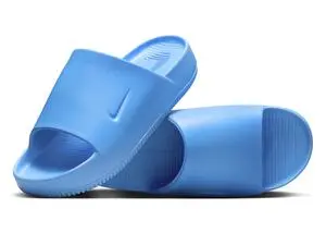 Nike Calmin Slides - University Blue/university Blue