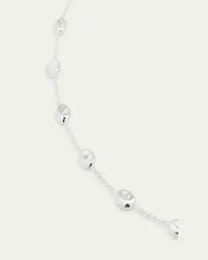 Ippolita Sterling Mini Hammered Bastille Link Necklace