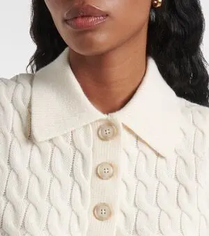 FRAME The Cable Polo Wool Vest