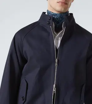 Dunhill Reversible Cotton Harrington Jacket