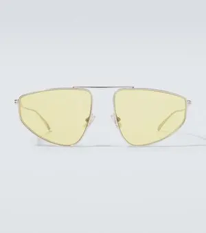 Bottega Veneta Bottega Veneta Aviator Sunglasses Yellow