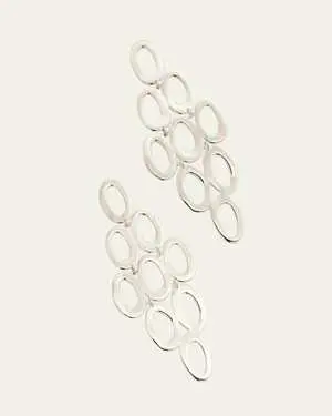 Ippolita Sterling Open Oval Cascade Earrings