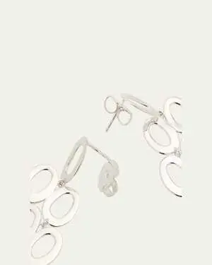 Ippolita Sterling Open Oval Cascade Earrings