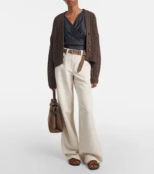 Brunello Cucinelli Wide-leg Jeans