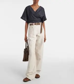 Brunello Cucinelli Cotton T-shirt - Blue