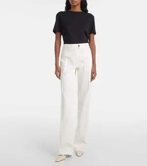 FERRAGAMO Mid-rise Straight Leg Jeans